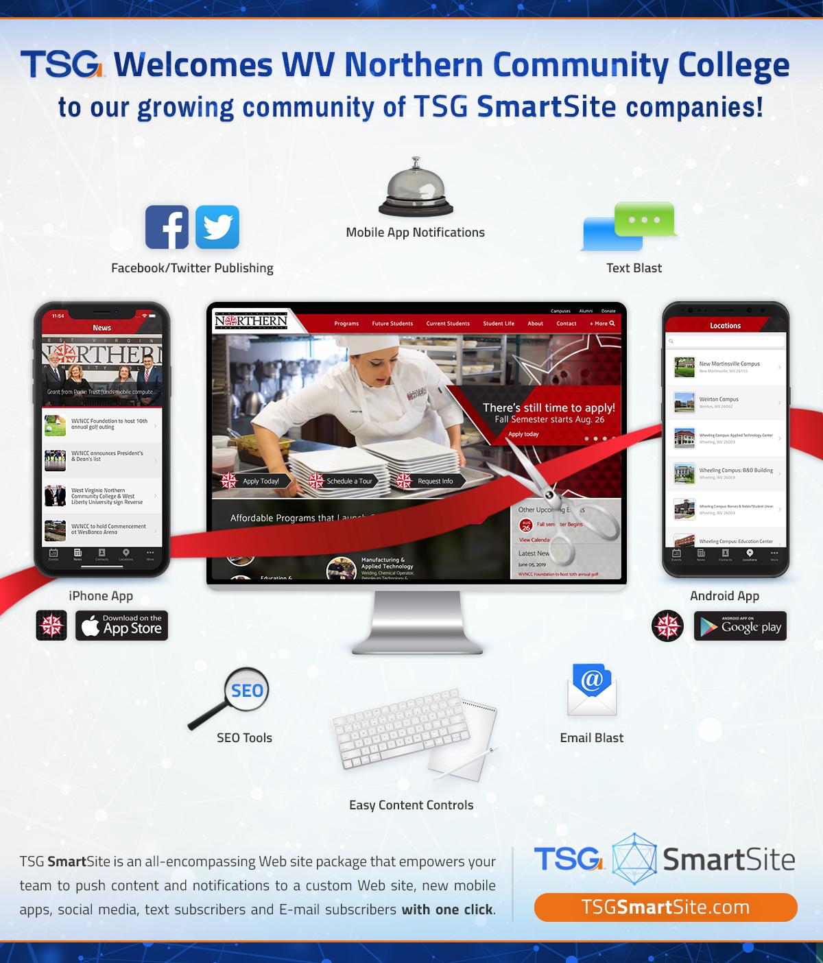 Welcome West Virginia Northern Community College to TSG SmartSite ...