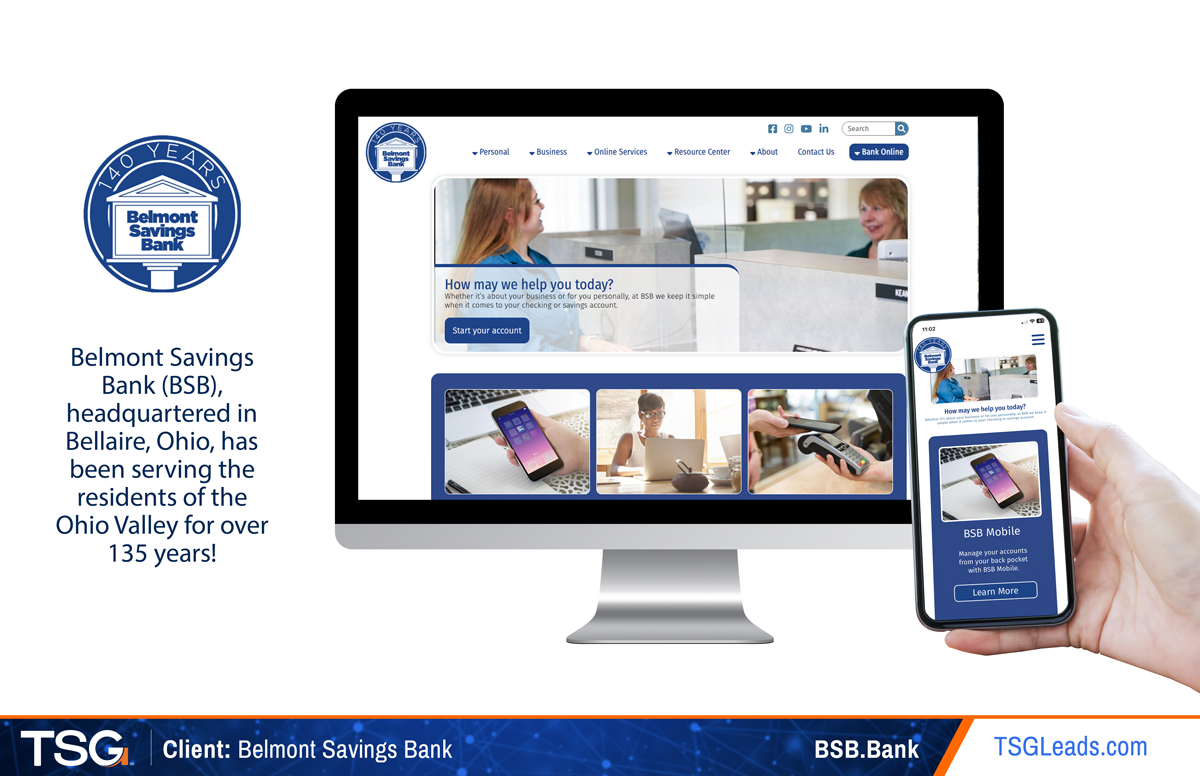 TSG Launches New Look for Belmont Savings Bank! > News | Wheeling WV ...